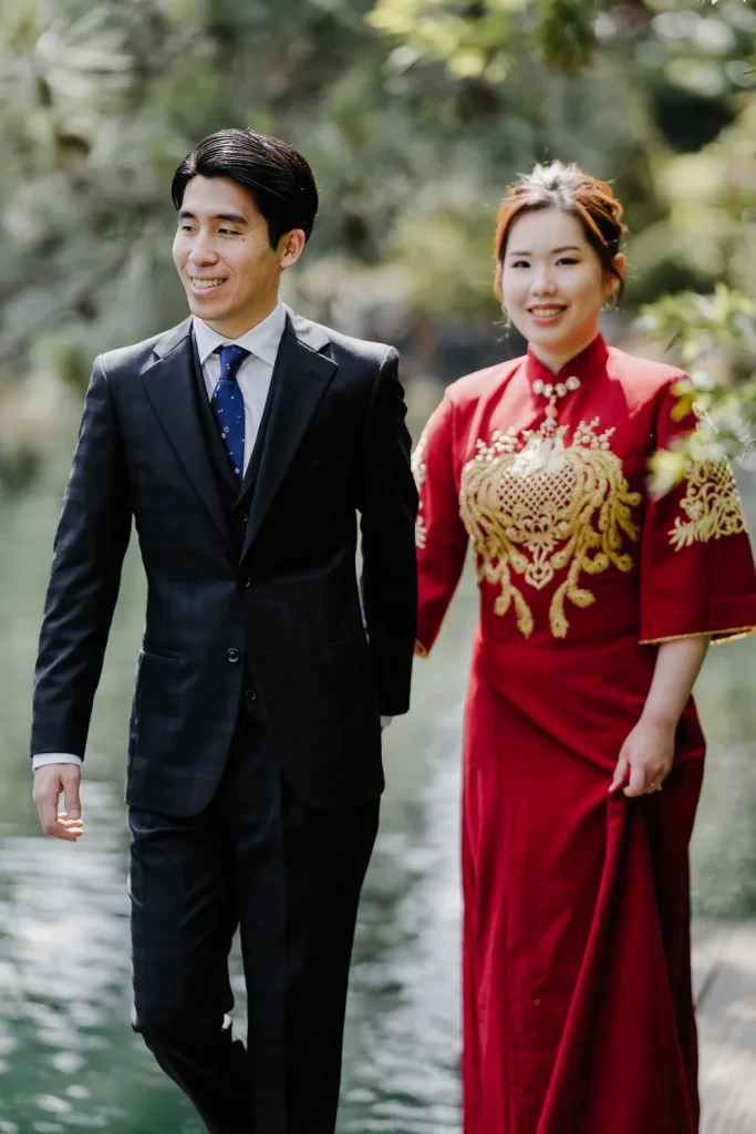 Audrey and Reo | Auburn Botanic Gardens | Perfect Moment Photography