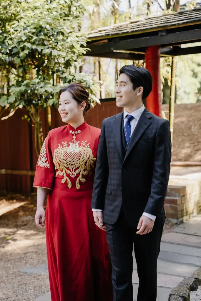 Audrey and Reo | Auburn Botanic Gardens | Perfect Moment Photography