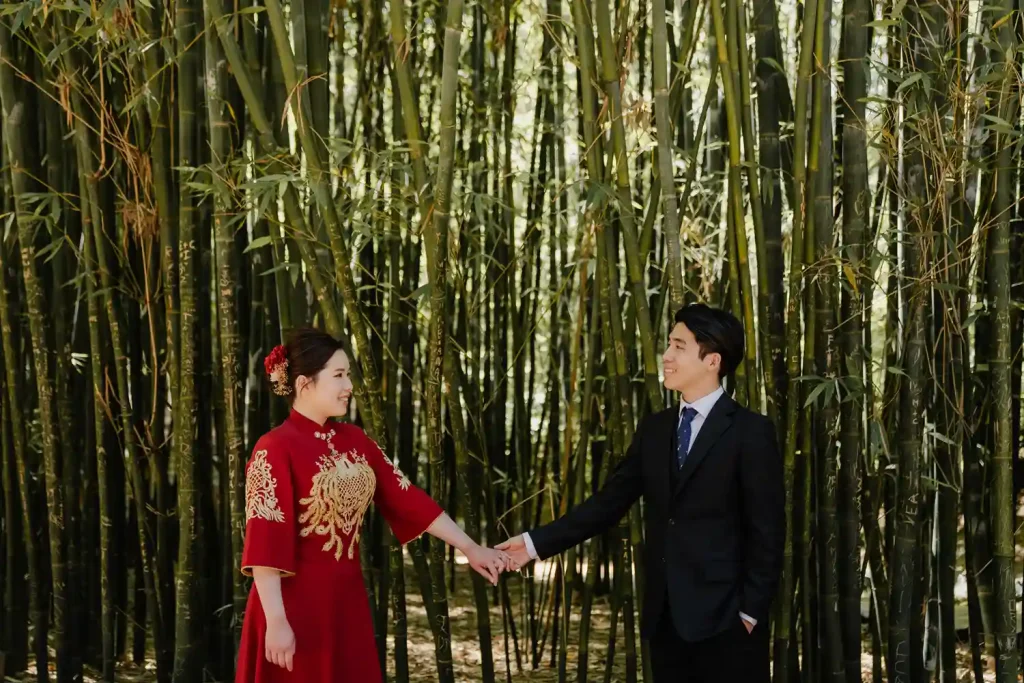 Audrey and Reo | Auburn Botanic Gardens | Perfect Moment Photography